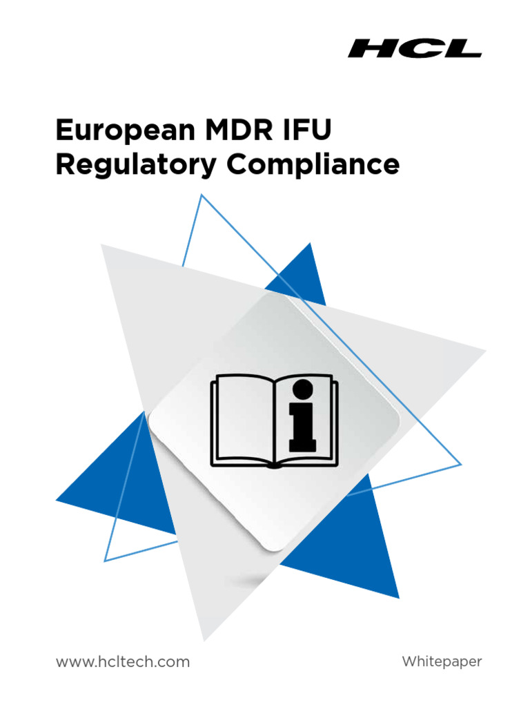 European MDR Ifu Regulatory Compliance HCL Whitepapers | Download Free ...