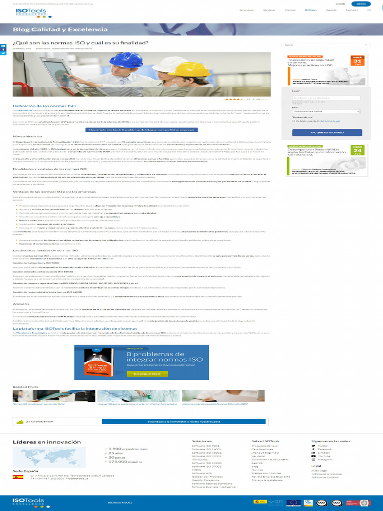 SEM 04 - LC - ¿Qué Son Las Normas ISO y Cuál Es Su Finalidad | PDF