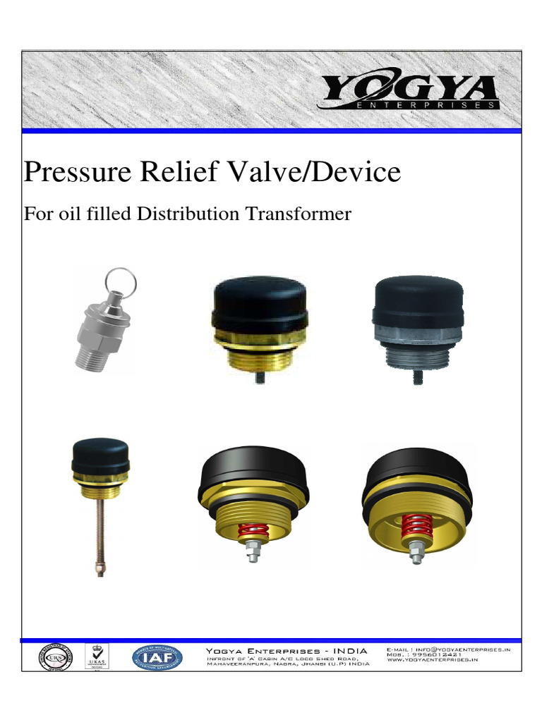 1 Inch PRD Catalogue | PDF | Valve | Pressure