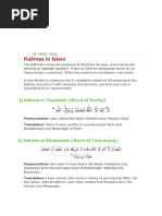 Six Kalimas in English Explained | PDF | Prophets And Messengers In ...