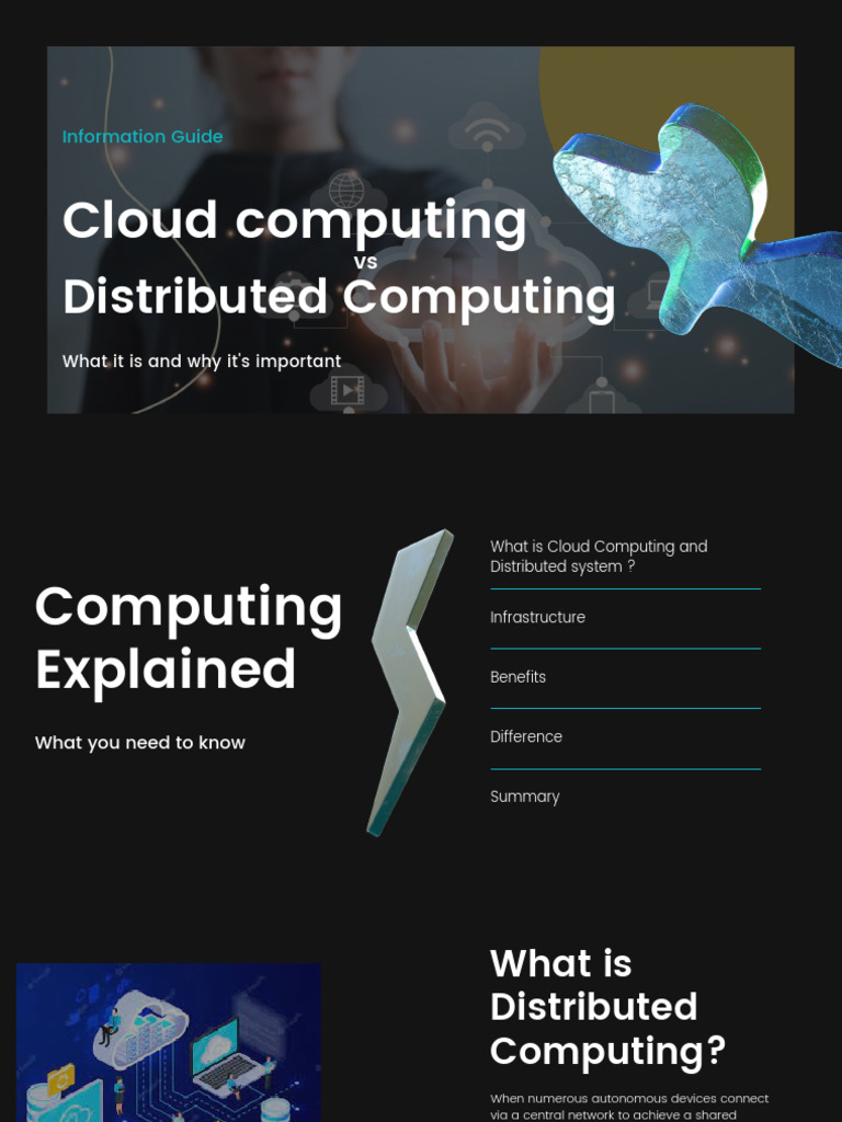 Cloud Computing Vs Distributing Computing | Download Free PDF | Cloud Computing | Computing