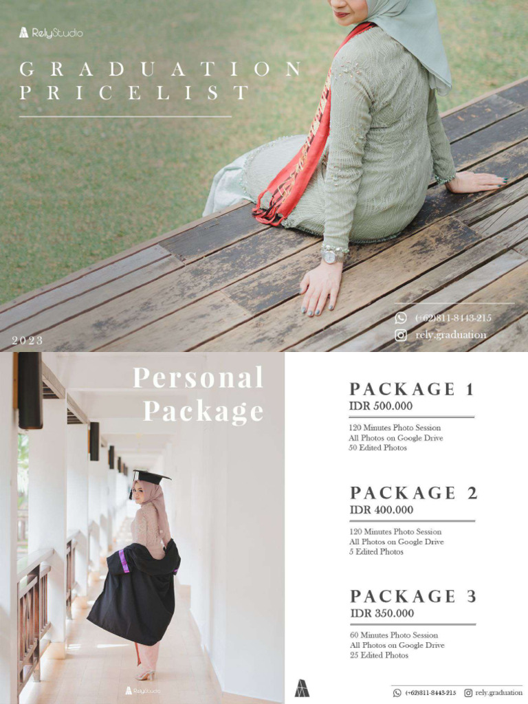 Pricelist Rely Graduation 2023 | PDF