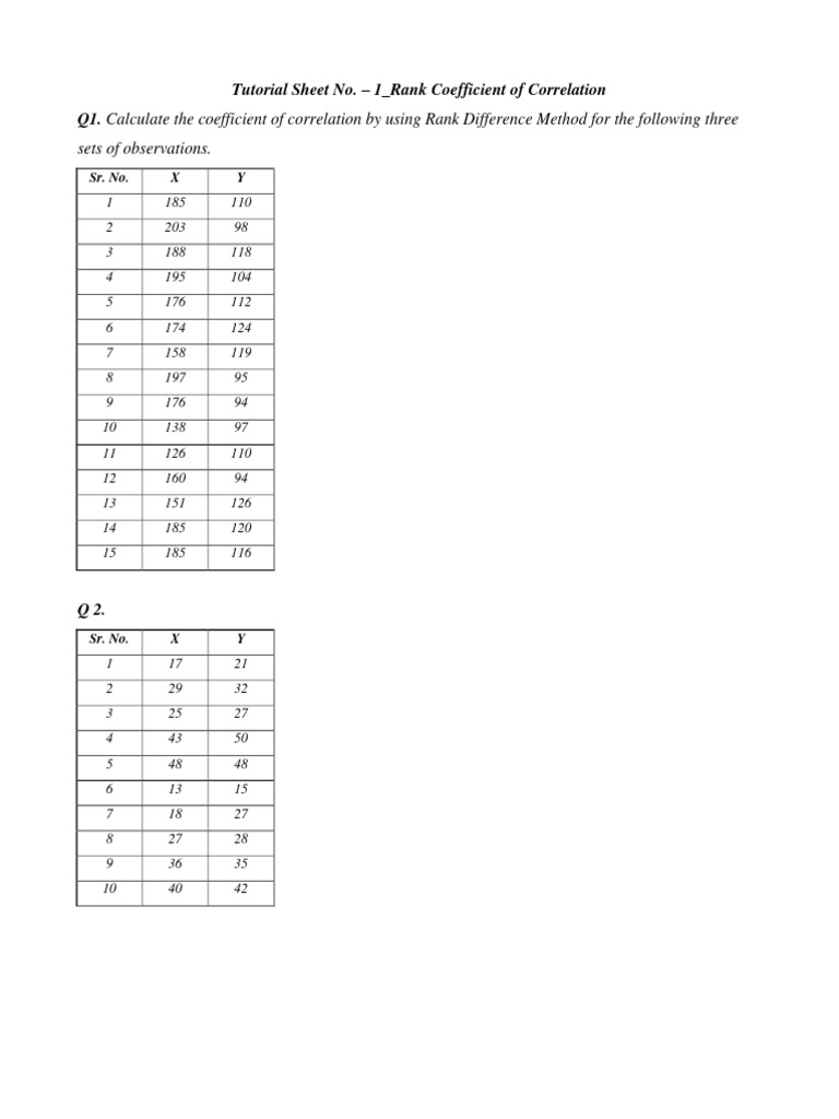 All Tutorial Sheets Problems | PDF | Inventory | Reliability Engineering