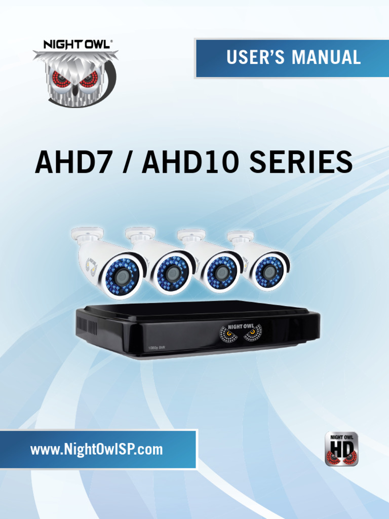 AHD Series Manual | PDF | Ip Address | Computer Network