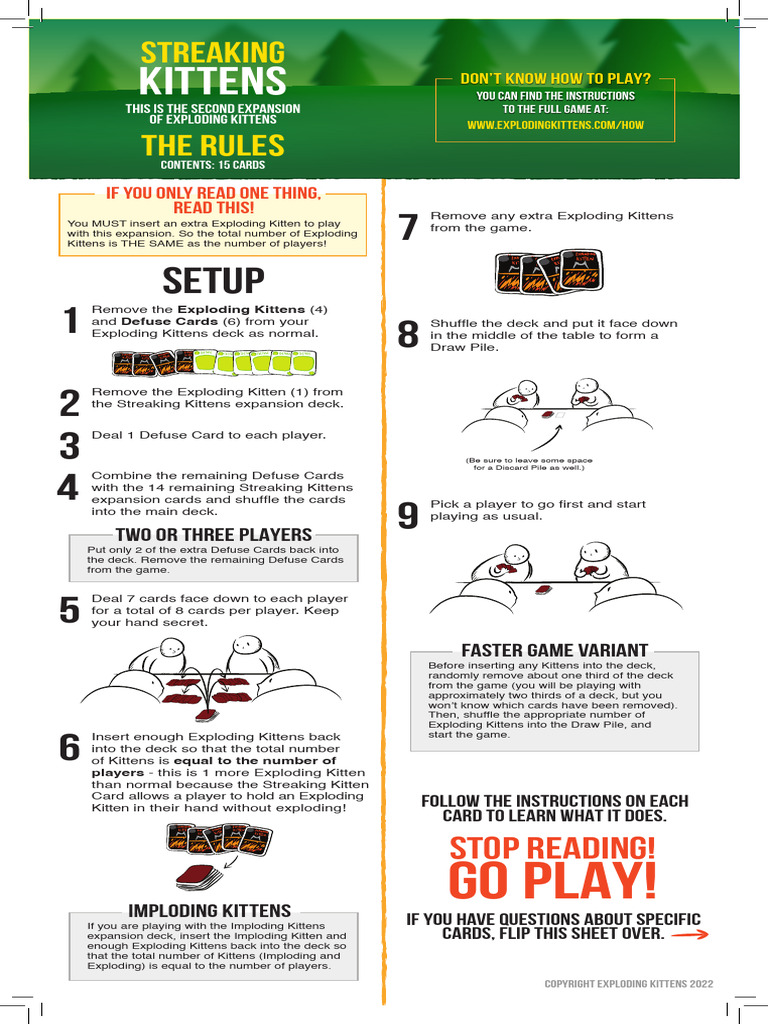 Streaking Kittens | PDF | Consumer Goods | Ephemera