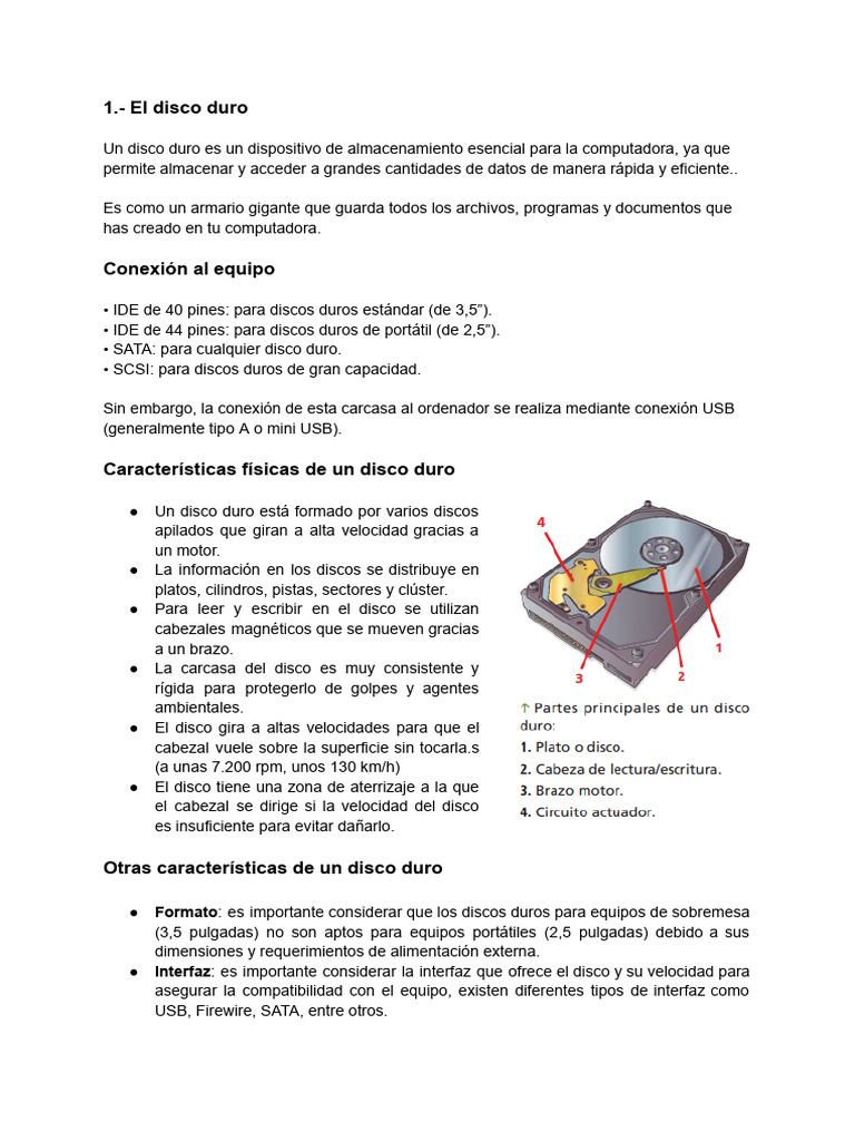 Discos Duros | PDF | Disco duro | Disco flexible