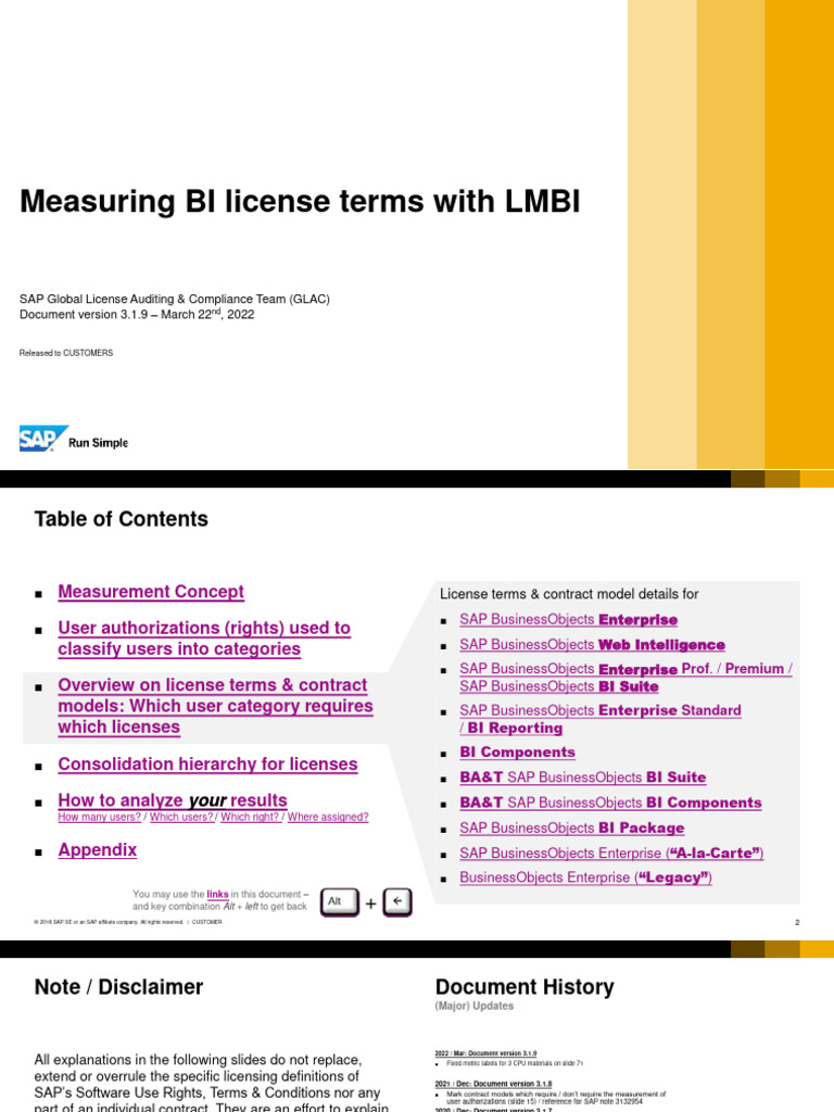 How-User-Rights-Map-To-Licenses-In-Lmbi Mar22 | PDF | World Wide Web ...
