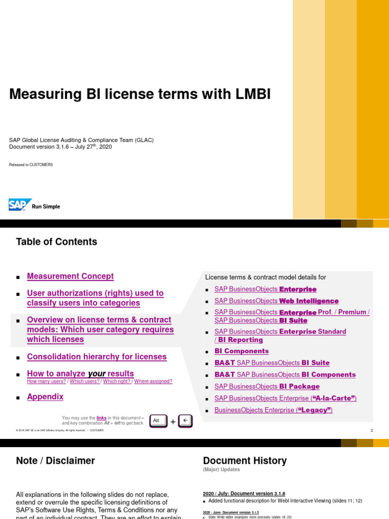How-User-Rights-Map-To-Licenses-In-Lmbi - v3.1.6 | PDF | World Wide Web ...