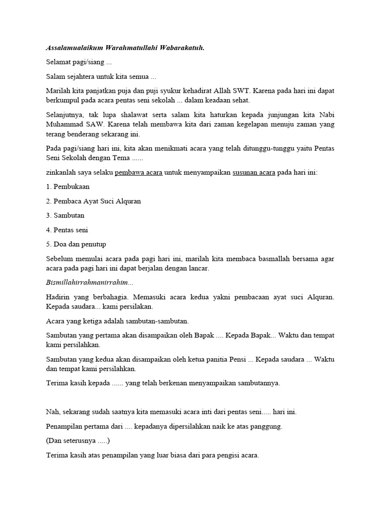 mc pentas seni | PDF