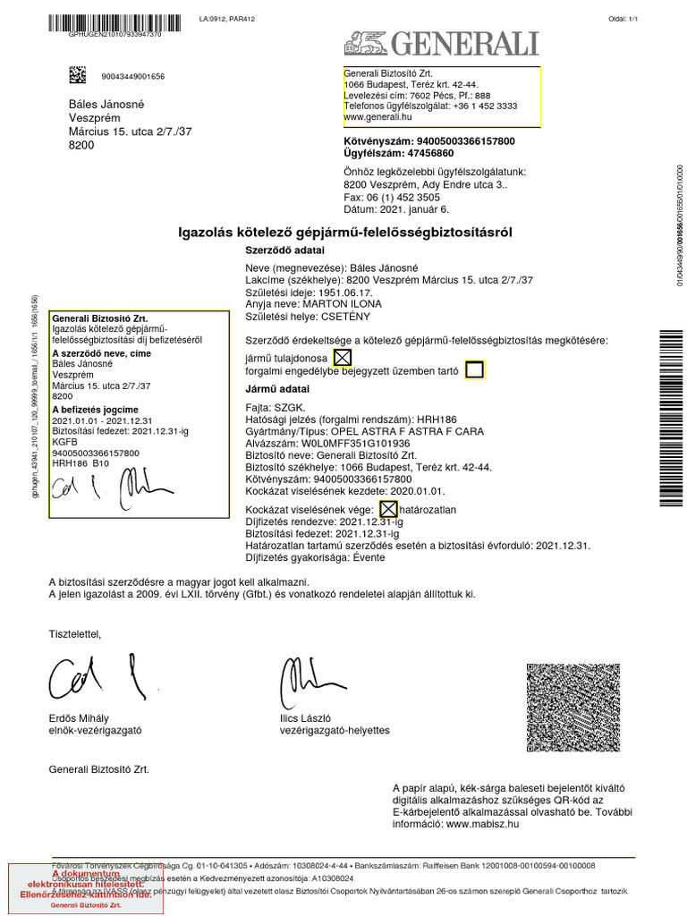 Generali | PDF