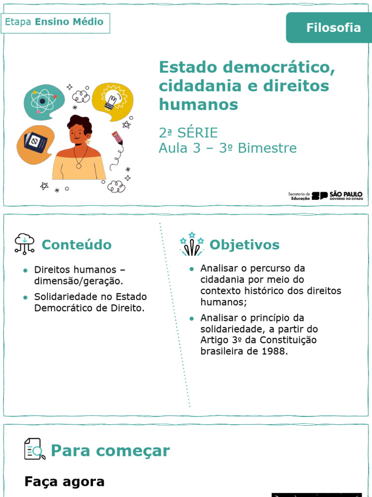 Ativ. Mauro Kenzo 3 | PDF | Direitos Humanos | Cidadania