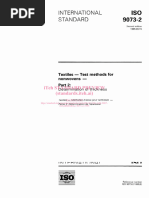 Textile Thickness Measurement Guide | PDF | International Organization For Standardization ...
