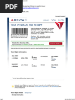 American Receipt PDF | PDF | Baggage | Airlines