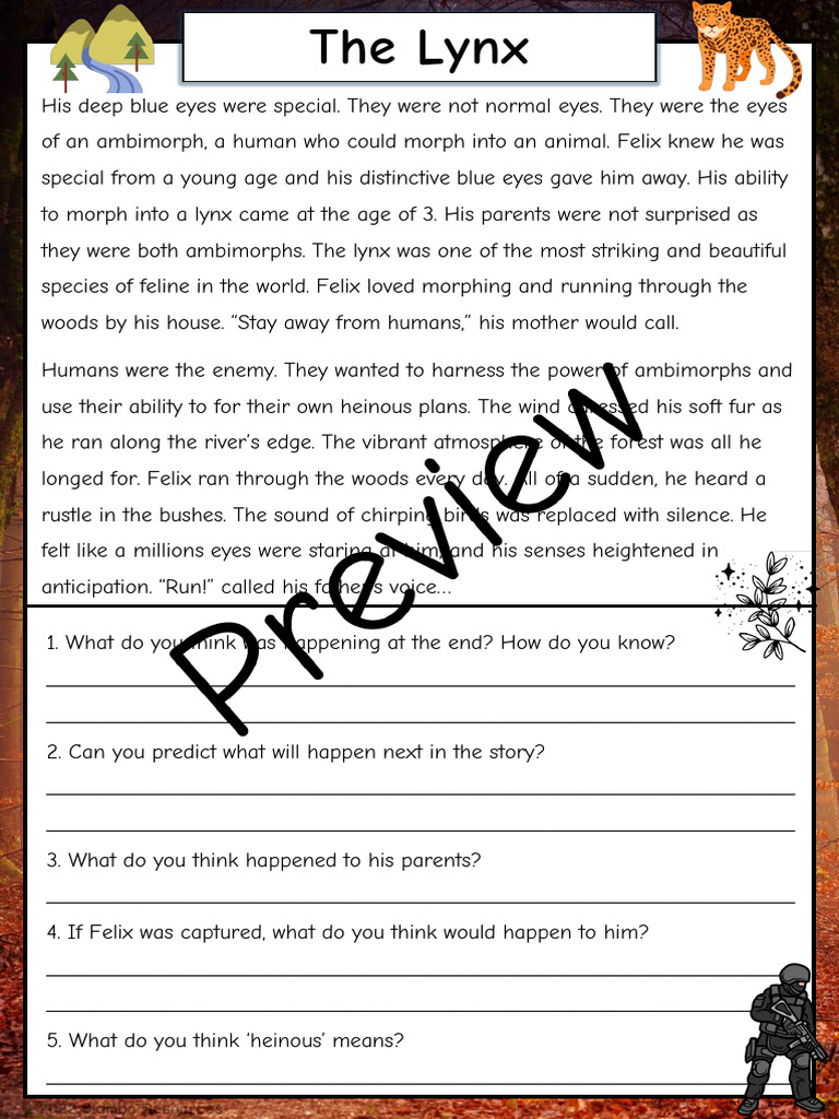 Grade 5 6 Reading Comprehension Preview | PDF | Muffin