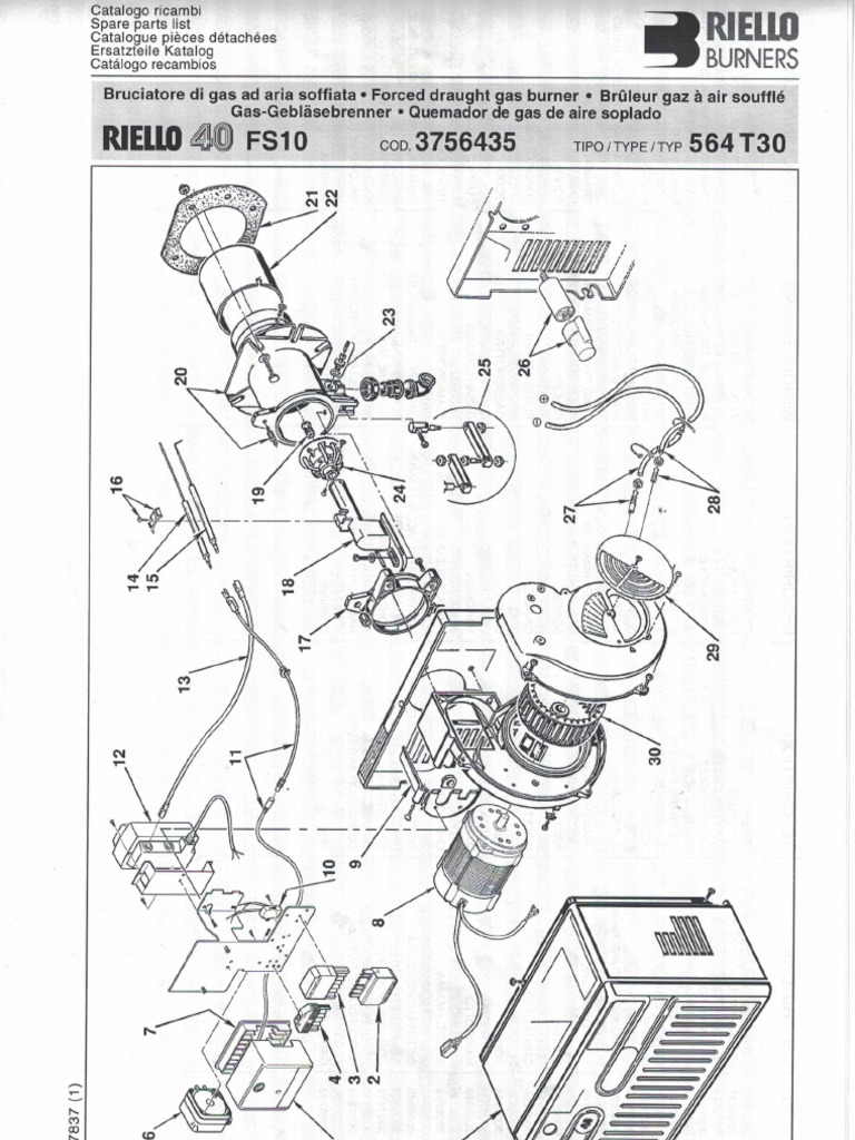 Despiece Quemador Fs-10 | PDF