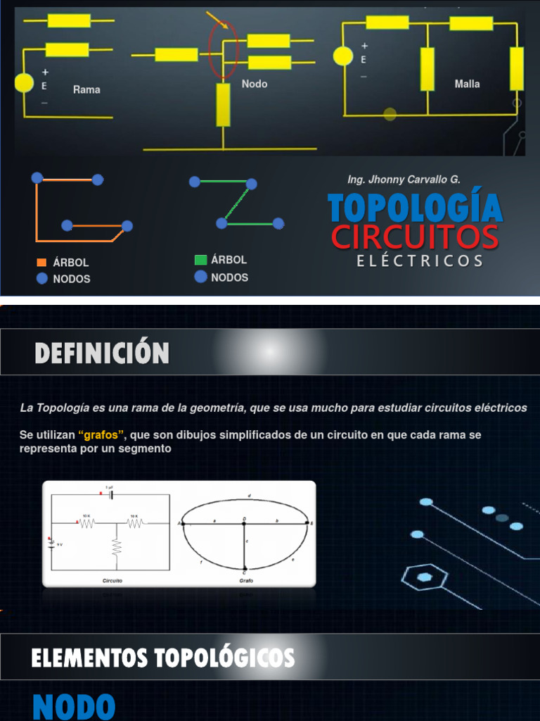 Topología de Circuitos | PDF | Topología | Vértice (teoría de grafos)