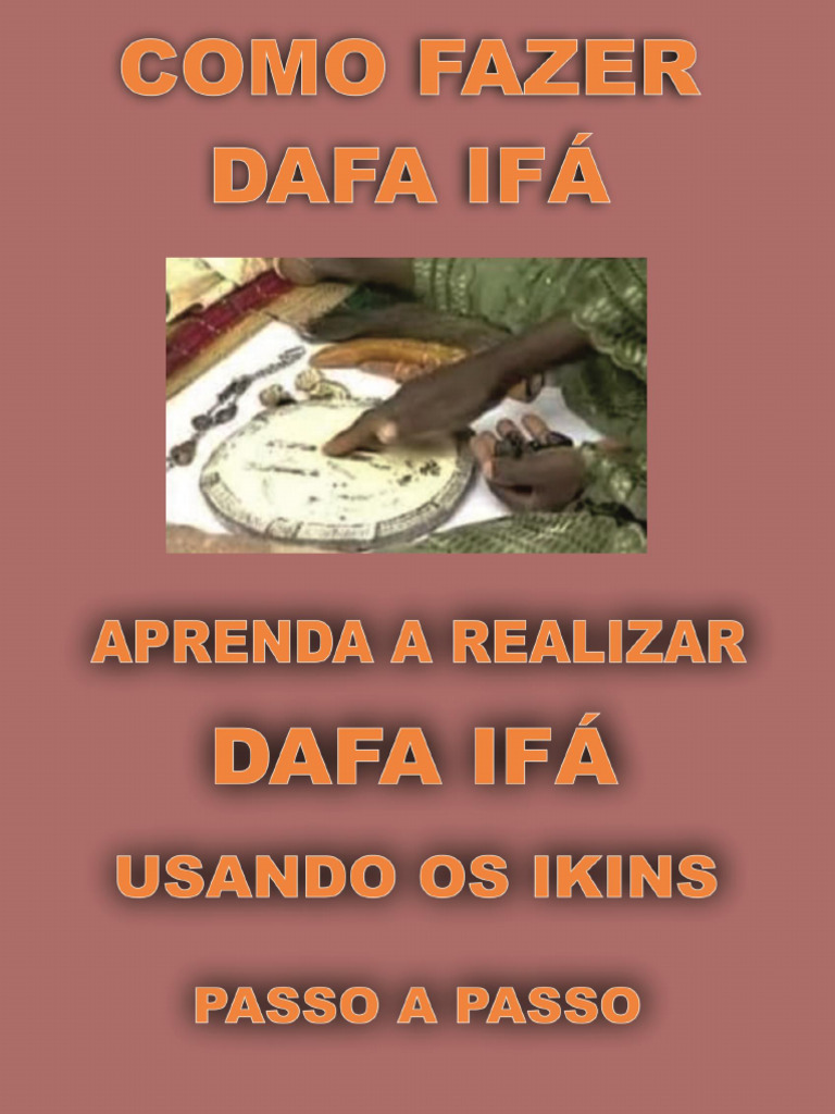 Como Fazer Dafa Ifa - PDF Pronto | PDF