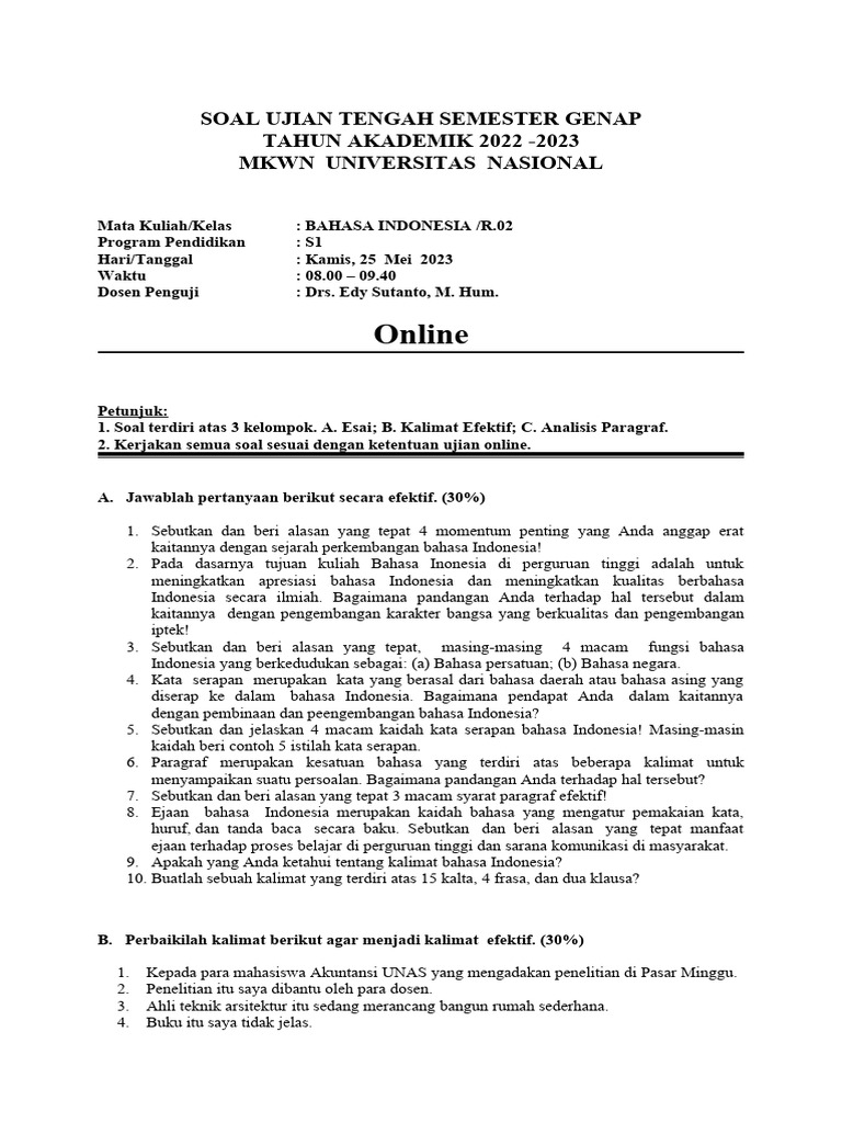 UTS BI R.02 - SastraJepang - Fathan - 222006516025 | PDF | Seni & Disiplin Bahasa