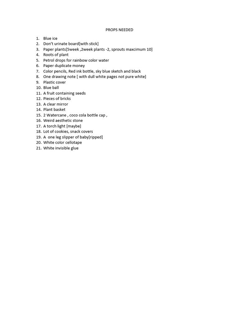 Props | PDF Props | PDF