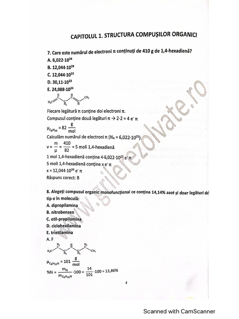 Culegere Grile Rezolvate 2022 | PDF
