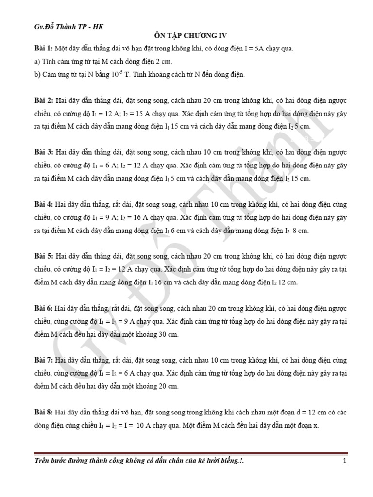 HK Ii Vat Li 11 - Chuong Iv in | PDF