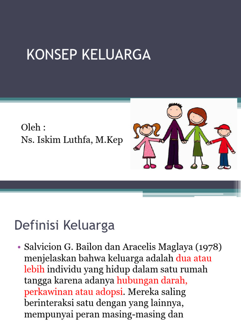 Materi 1 Konsep Keluarga | PDF