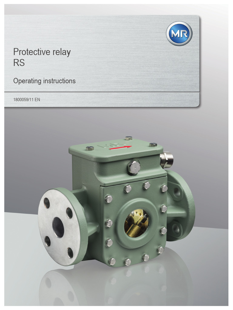 Protective Relay RS Operating Instructions 1800059 11 en | PDF | Relay ...
