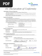 Form A - No.7 - Declaration of Conformity | PDF