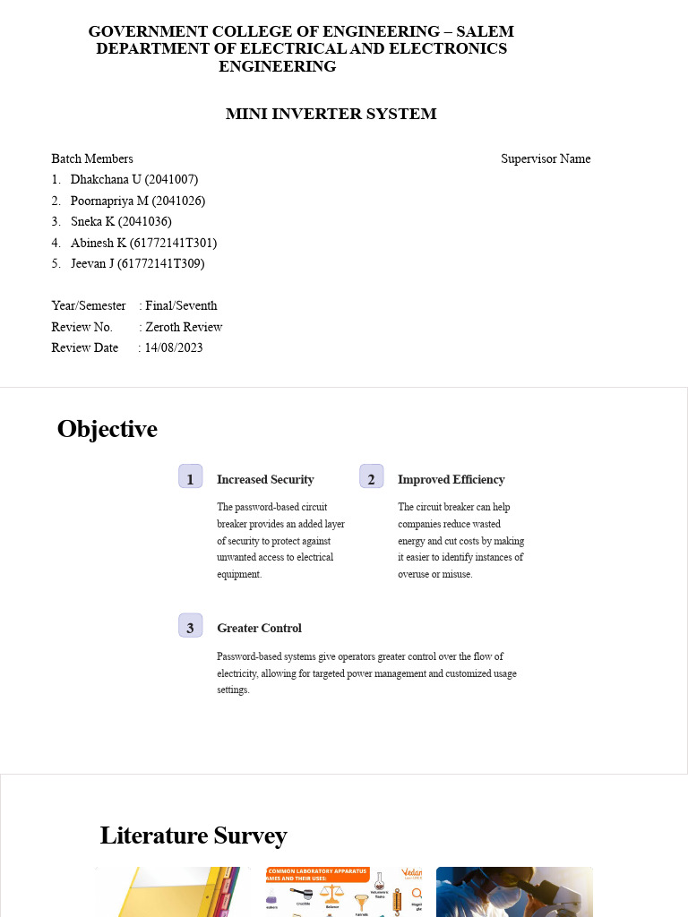 Password Based Circuit Breaker | PDF | Power Inverter | Electricity Password Based Circuit Breaker | PDF | Power Inverter | Electricity