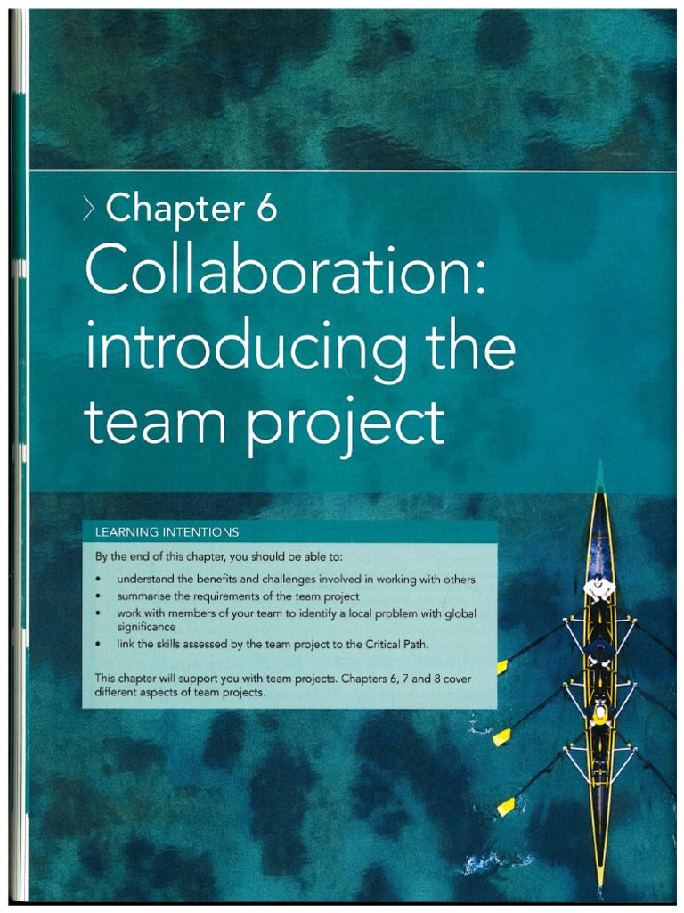 Chapter 6 - Cambridge Team Project Communication | PDF
