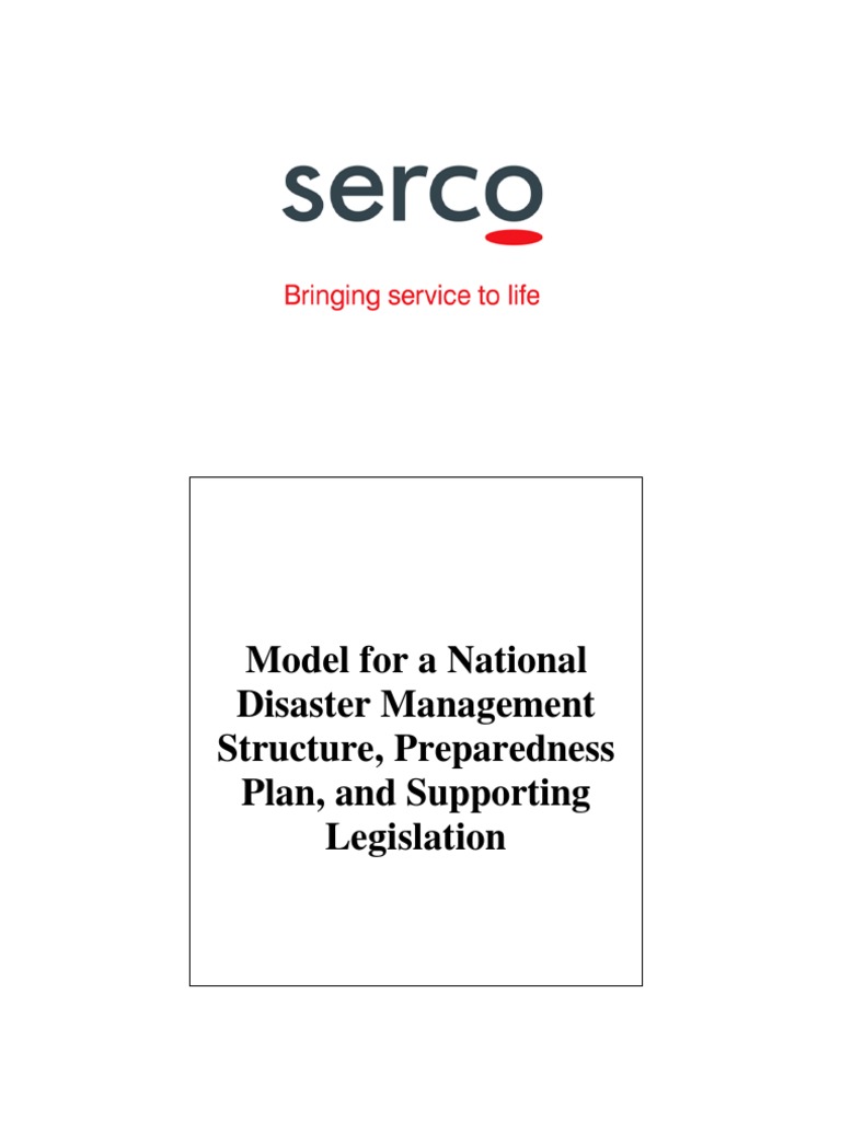 National Disaster Management Structure | PDF | Emergency Management ...