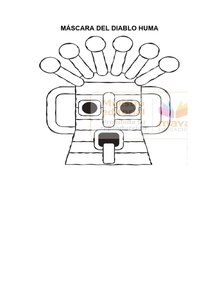 MÁSCARA DEL DIABLO HUMA | PDF
