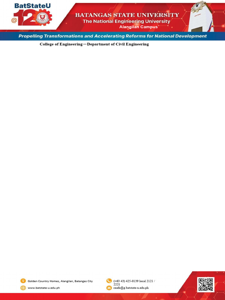 BSU Header and Footer 2 | PDF