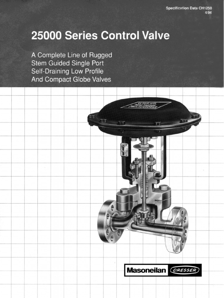 Manual Valvula 25000 Masoneilan | PDF