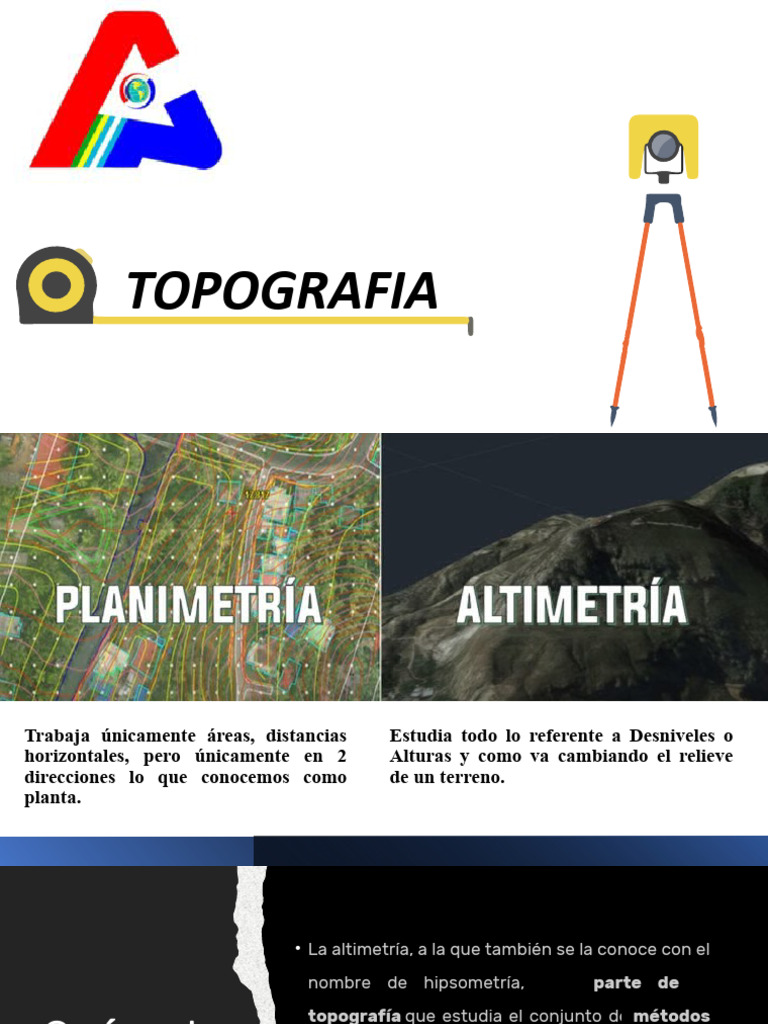 Altimetria | PDF | Topografía | Cantidades fisicas