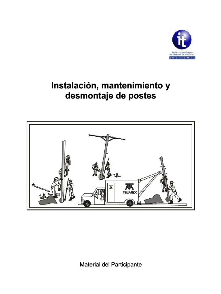 Wiac - Info PDF Instalacion Mantenimiento y Desmontaje de Postes 0089 ... Wiac - Info PDF Instalacion Mantenimiento y Desmontaje de Postes 0089 ...