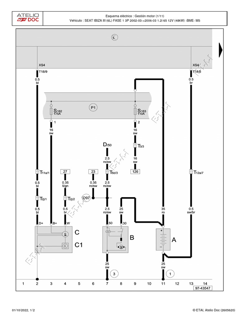 Esquema Seat Ibiza | PDF