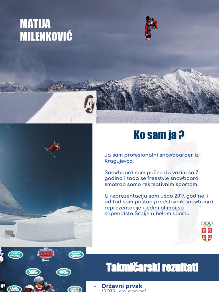 Matija Milenkovic SB Prezentacija | PDF