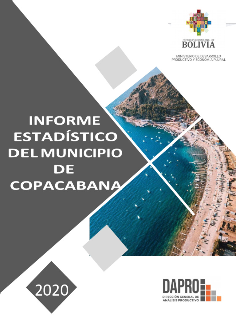 BI Informe Estadístico Copacabana | PDF | Turismo