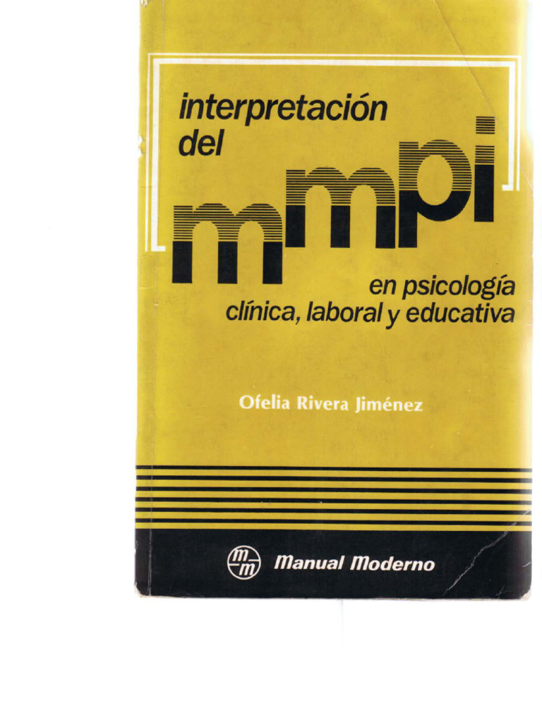 Libro Mmpi | PDF