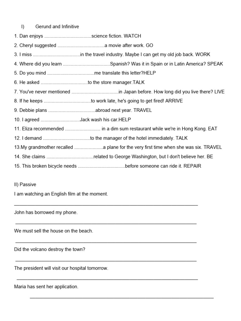 Grammar Practice G3 | PDF