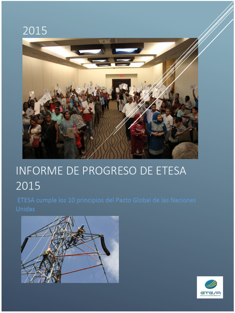 Informe Pacto Global de Naciones Unidas 2015 | PDF | Business ...