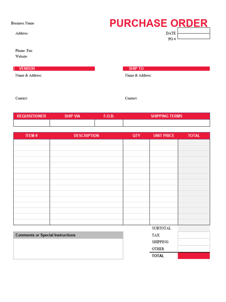 Contoh Po PDF 2 | PDF