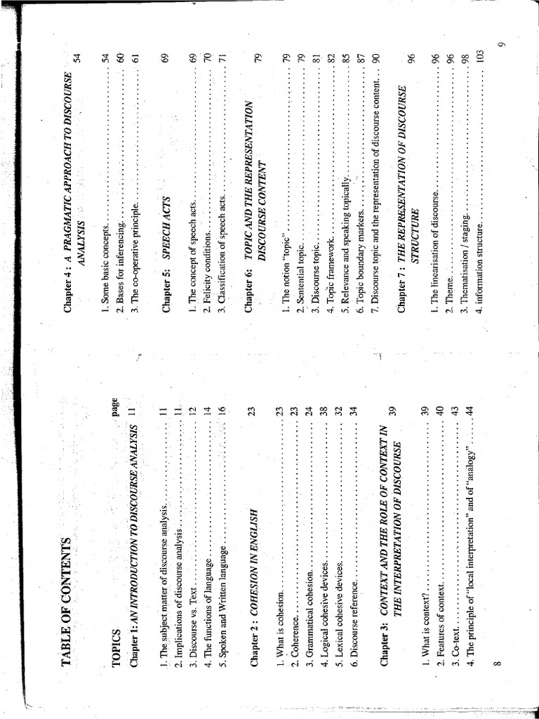 Discourse Analysis Pdf 