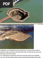 Coffer Dams and Caissons - Lecture Notes | PDF | Deep Foundation | Dam