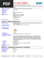 MSDS Oxygen Cylinder | PDF | Oxygen | Chemical Substances