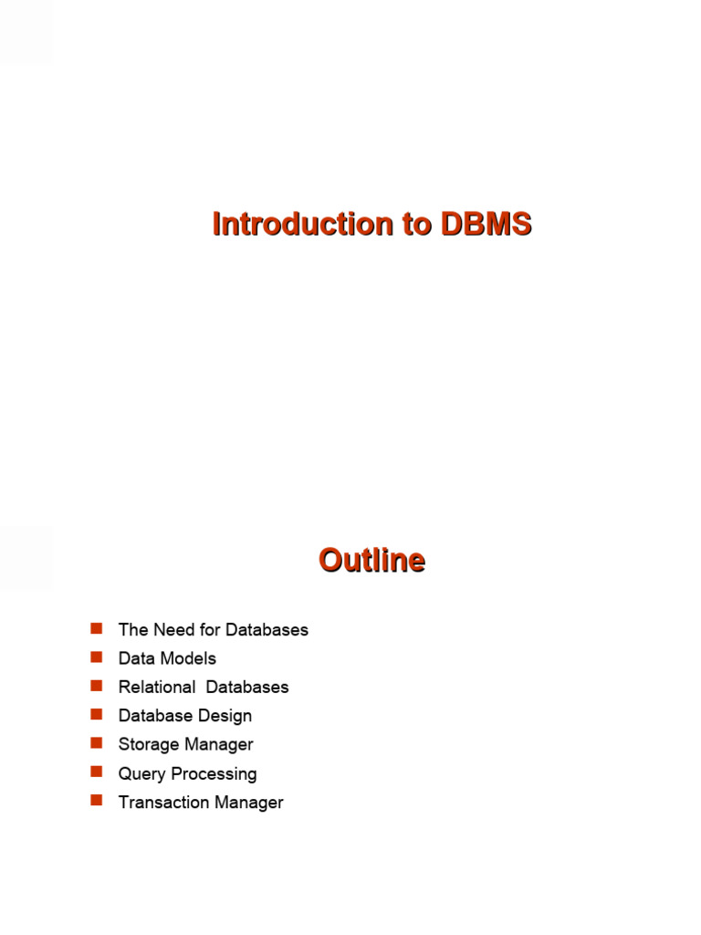 CH 1 | PDF | Databases | Relational Model