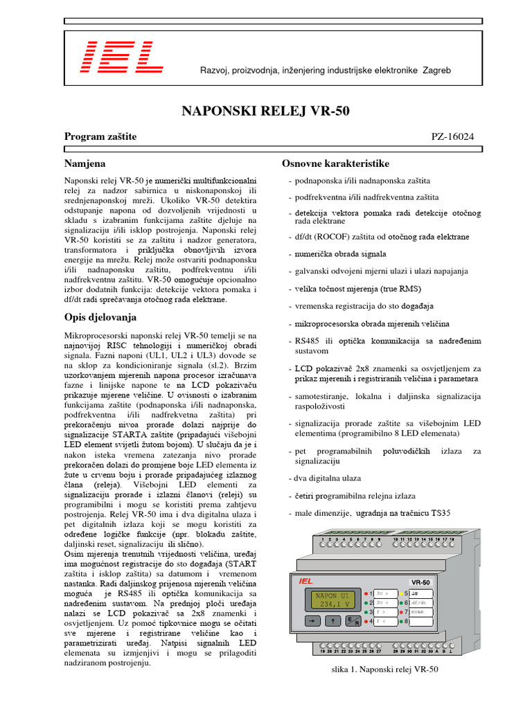 VR 50 PZ 16024 | PDF
