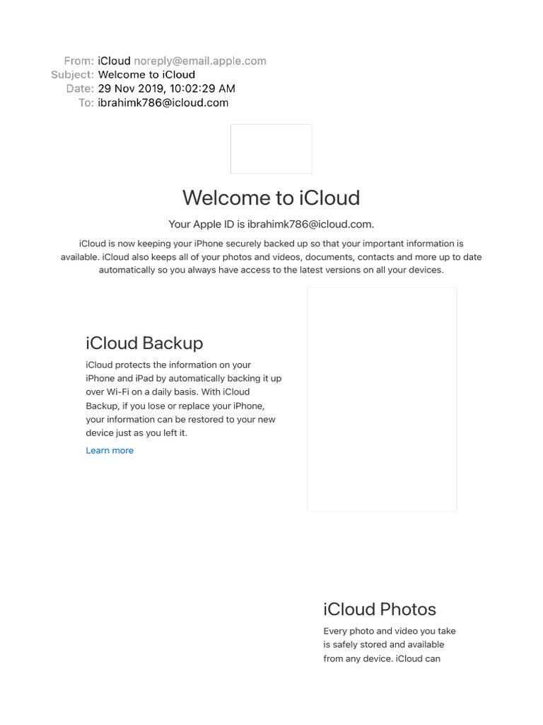 Welcome To ICloud | PDF | I Cloud | Ios