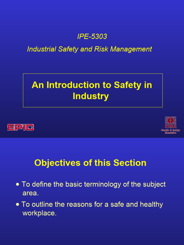 Introduction To Safety Management | Download Free PDF | Occupational ...
